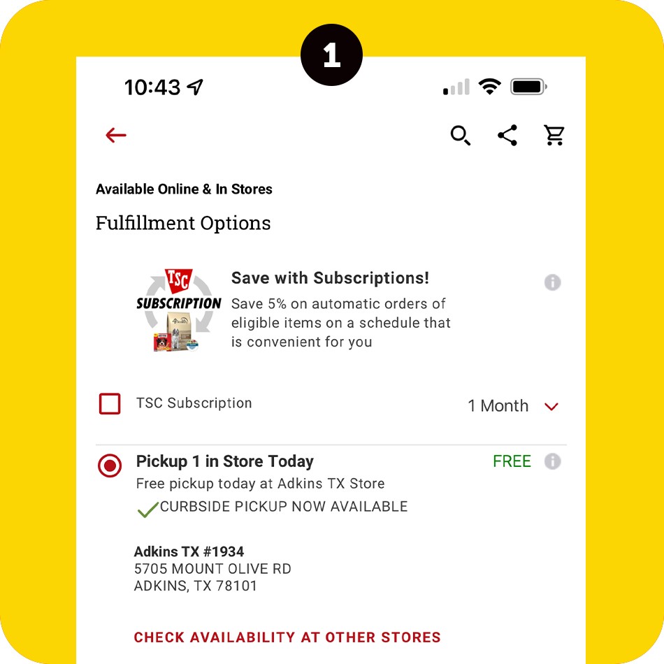 Buy Online Pickup In-Stores | Tractor Supply Co.